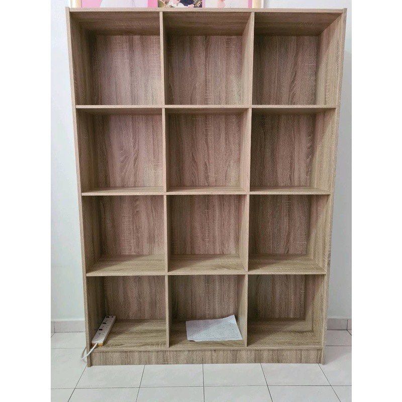ROAM 6ft Bookcase Book Rack Rak Buku Bookshelf Almari Buku 12 Cube ...