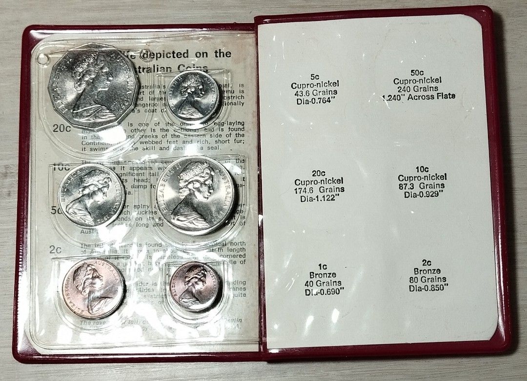 [Royal Australian Mint Booklet] Wildlife Depicted On The Australian ...