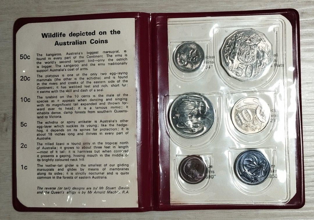 [Royal Australian Mint Booklet] Wildlife Depicted On The Australian ...