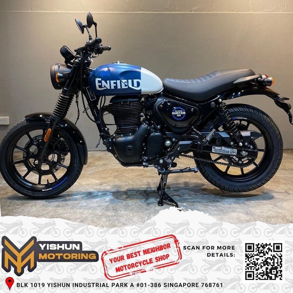 ROYAL ENFIELD HUNTER 350 2023 ( NEW ROYAL ENFIELD HUNTER350 - AUTHORIZED DEALER ) 2A BIKE ...