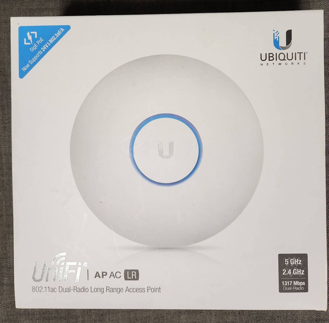 RUSH Ubiquiti UniFi Access Point AC Long-Range (AP AC LR) - 2.4GHz & 5 GHz, with PoE, Computers ...