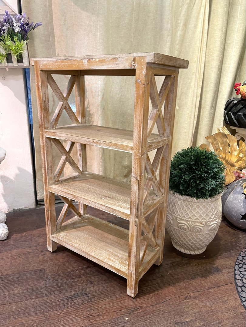 Rustic farmhouse shelf rack, Furniture & Home Living, Home Decor, Other ...