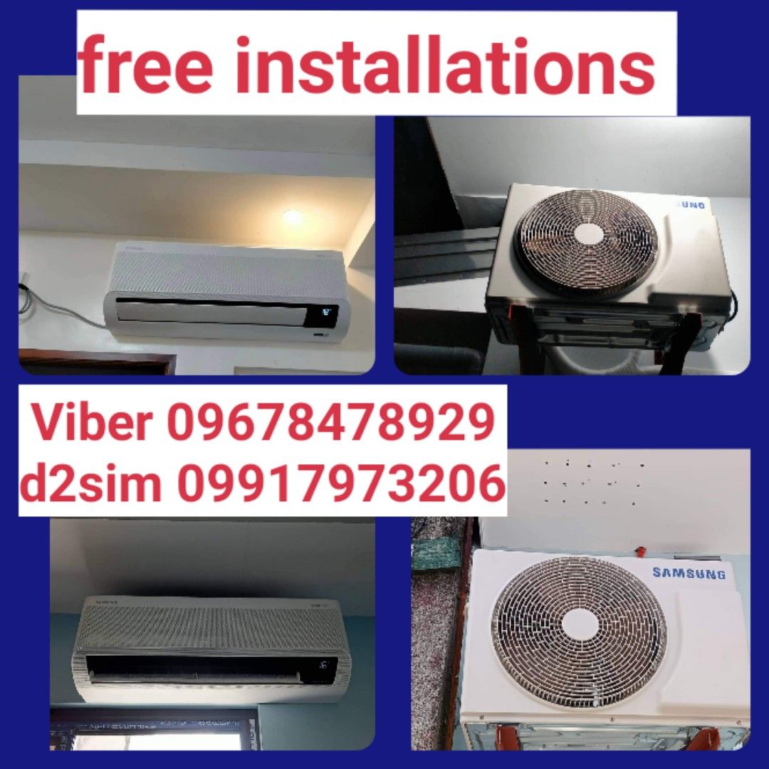 Samsung Split Type Inverter Aircon With Free Installations Brand New