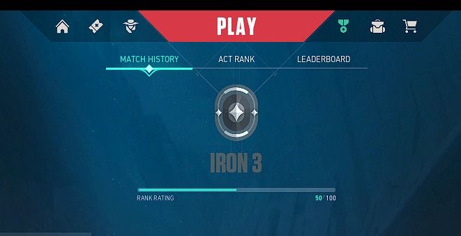 Selling Valorant Iron 3 account, Video Gaming, Video Games, Others on Carousell