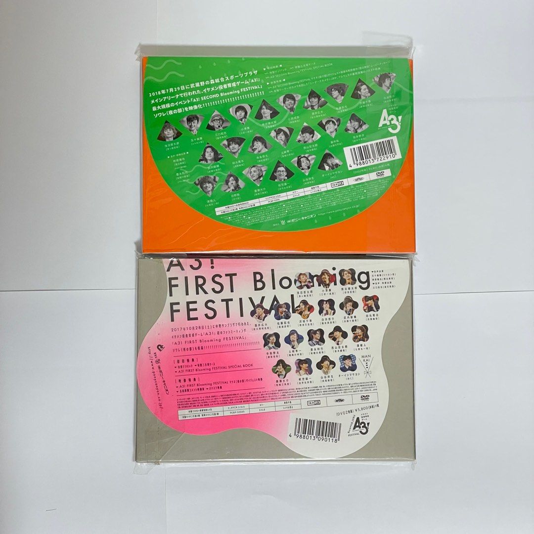 [SET] A3! FIRST & SECOND Blooming FESTIVAL DVD, Hobbies & Toys ...