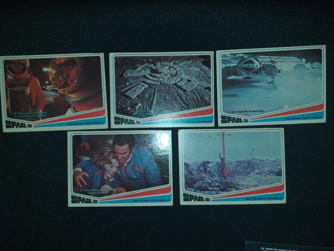 Set of 7 Vintage Film Cards From The 70s, Hobbies & Toys, Memorabilia ...