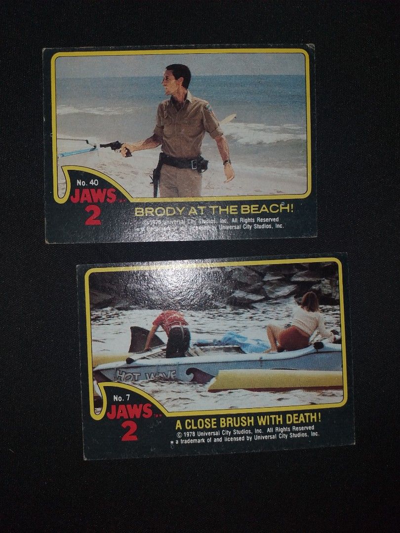 Set of 7 Vintage Film Cards From The 70s, Hobbies & Toys, Memorabilia ...