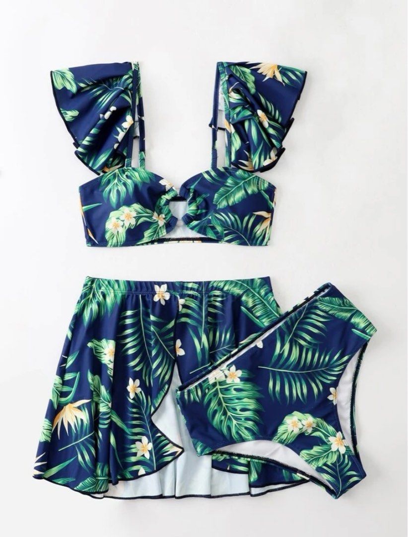 Shein Swimsuit (3 piece), Women's Fashion, Swimwear, Bikinis ...