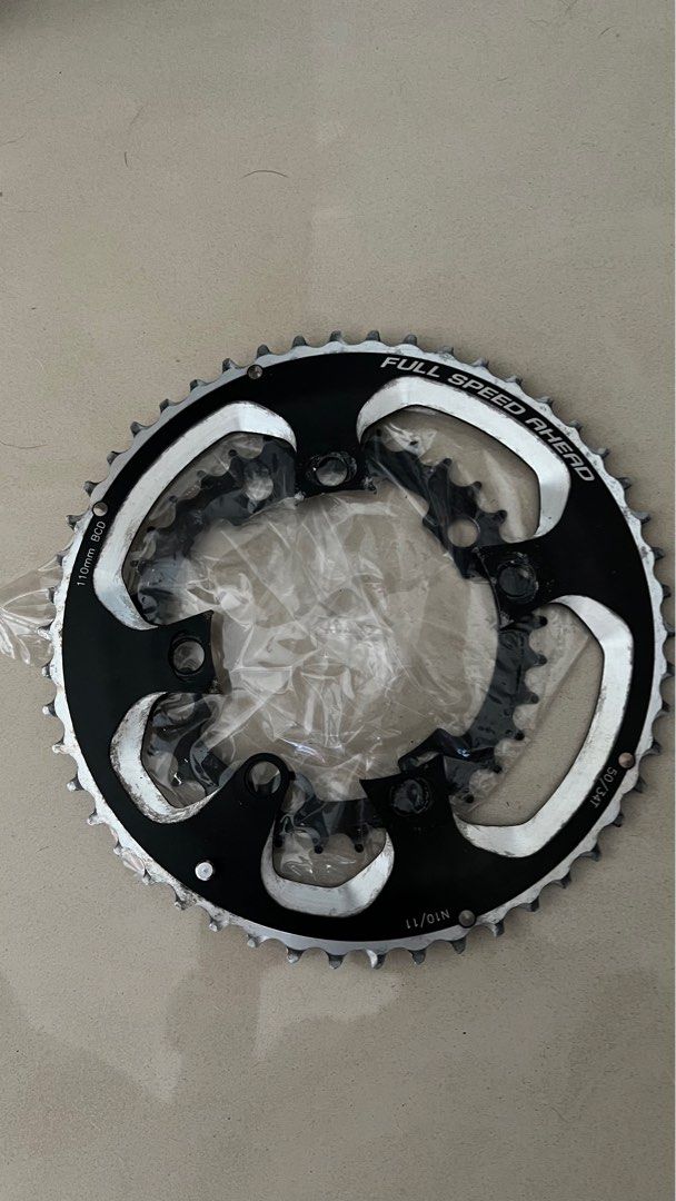 Shimano 9000 and FSA SLK chainrings, Sports Equipment, Bicycles & Parts ...