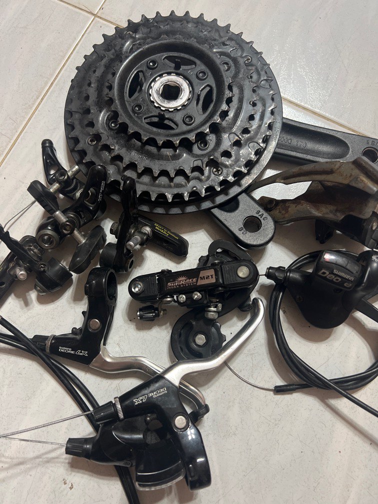 Shimano Deore Groupset, Sports Equipment, Bicycles & Parts, Bicycles on ...
