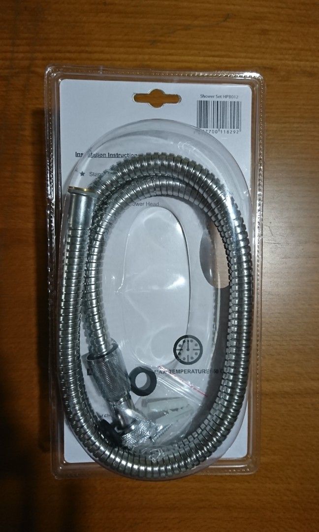 Shower head and fitting set bath bathroom water efficiency brand new in ...