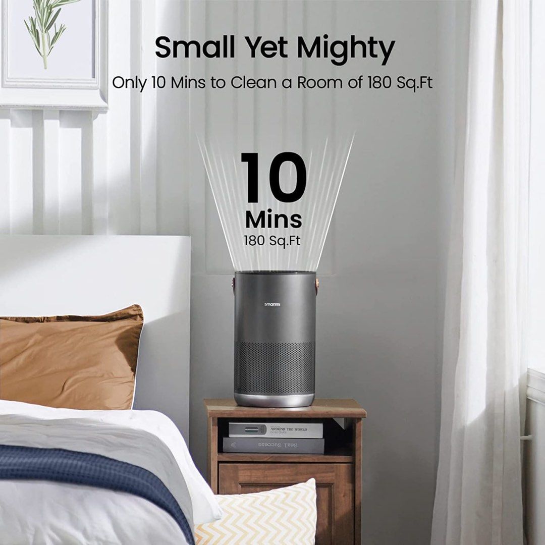 Smartmi P1 HEPA Air Purifier, TV & Home Appliances, Air Purifiers ...