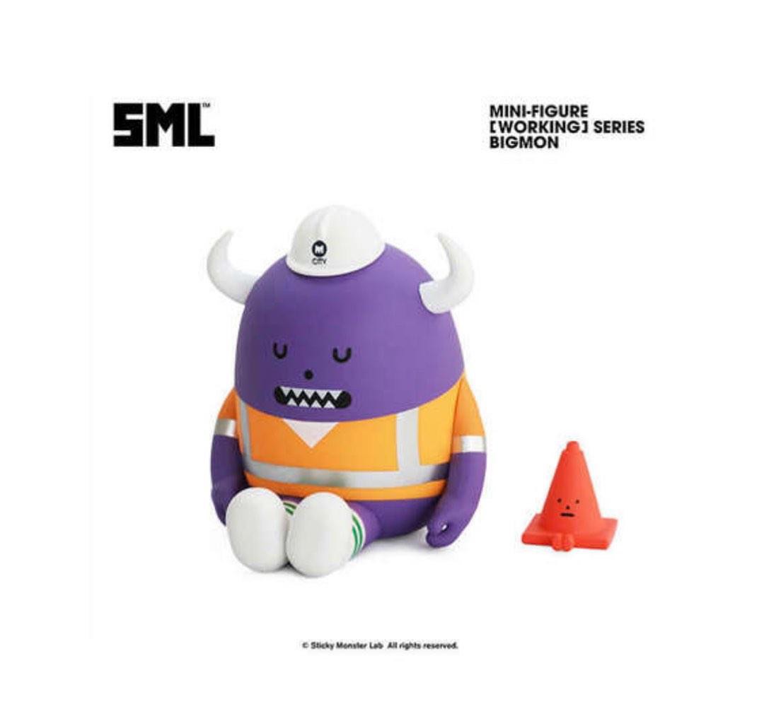 SML Blind Box Series - Working Series ‘bigmon’ (Sticky Monster Lab) (黏黏 ...