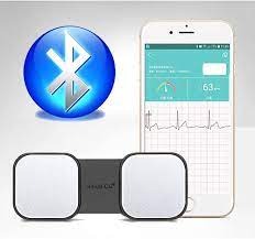 SnapECG ECG Monitor, Handheld ECG Heart Rate Monitors for Smart Phone, Health & Nutrition ...