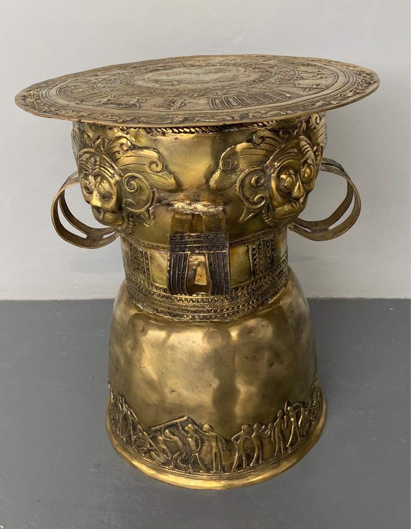 Solid Brass Table (rather heavy), Furniture & Home Living, Furniture ...
