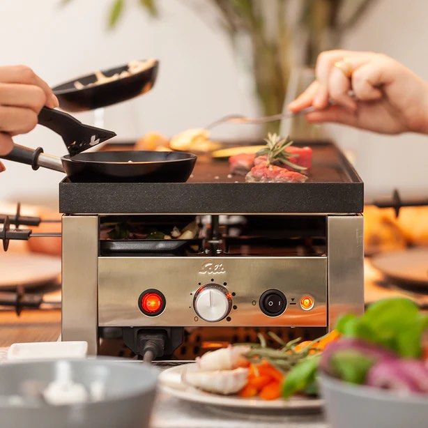 SOLIS 5 in 1 RACLETTE table grill, TV & Home Appliances, Kitchen ...