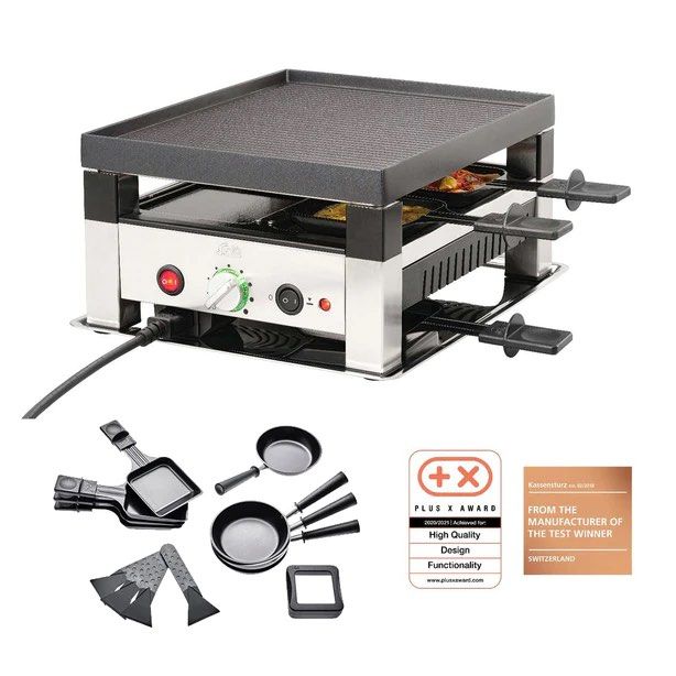 SOLIS 5 in 1 RACLETTE table grill, TV & Home Appliances, Kitchen ...