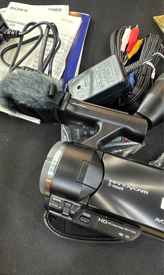 Sony VG-20 VG20E video camera, 攝影器材, 攝錄機 - Carousell