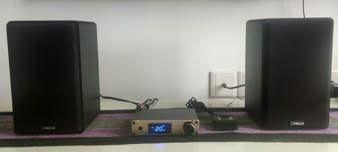 Sound System - Micca MB42X Advanced Bookshelf Speakers + Digital ...