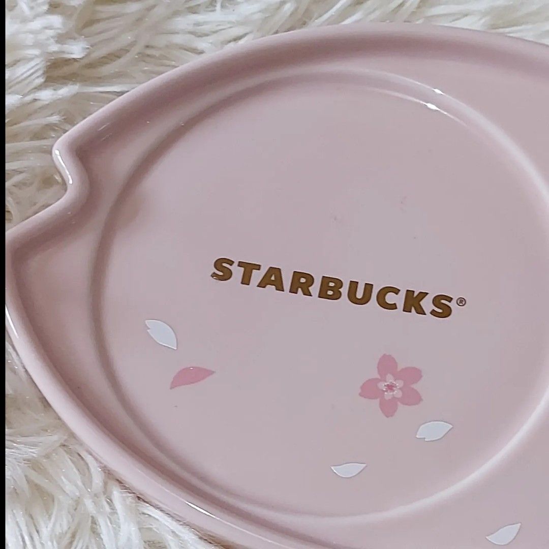 Starbucks Cherry blossom brunch plate, Furniture & Home Living ...