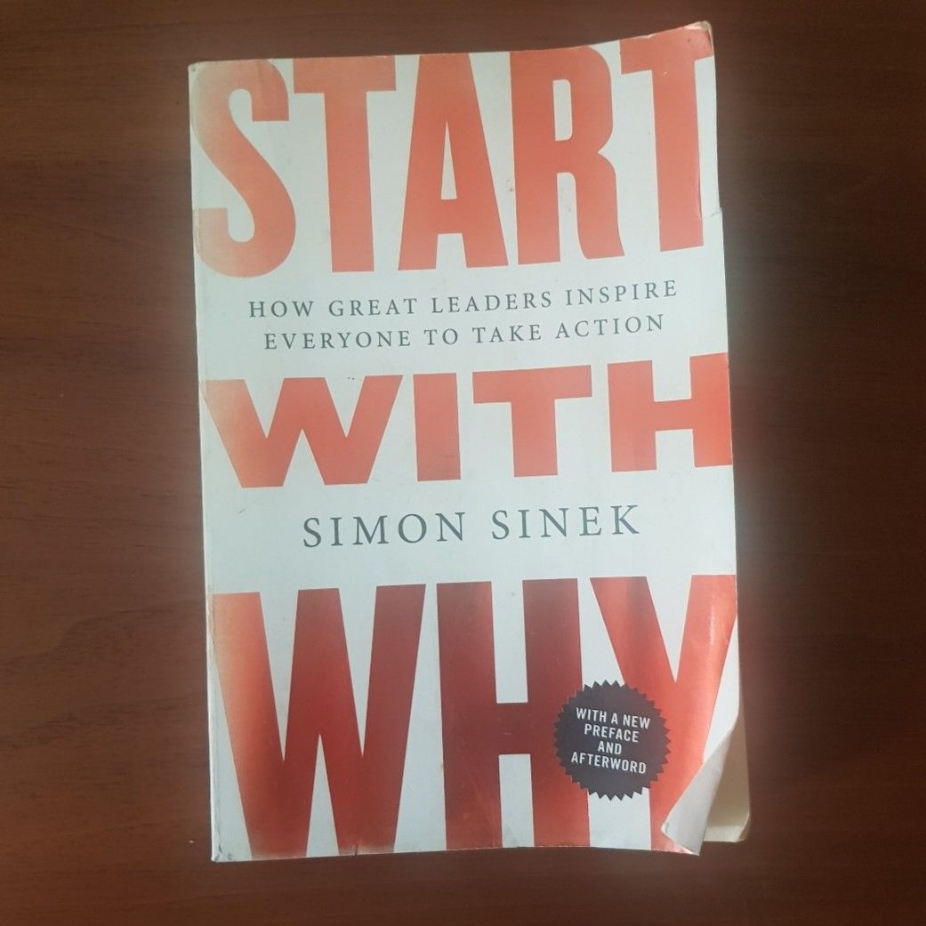 Start With Why Book, Hobbies & Toys, Books & Magazines, Fiction & Non ...