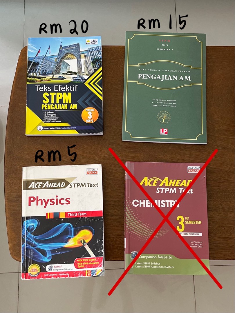 STPM Sem 3 Textbook, Hobbies & Toys, Books & Magazines, Textbooks on Carousell
