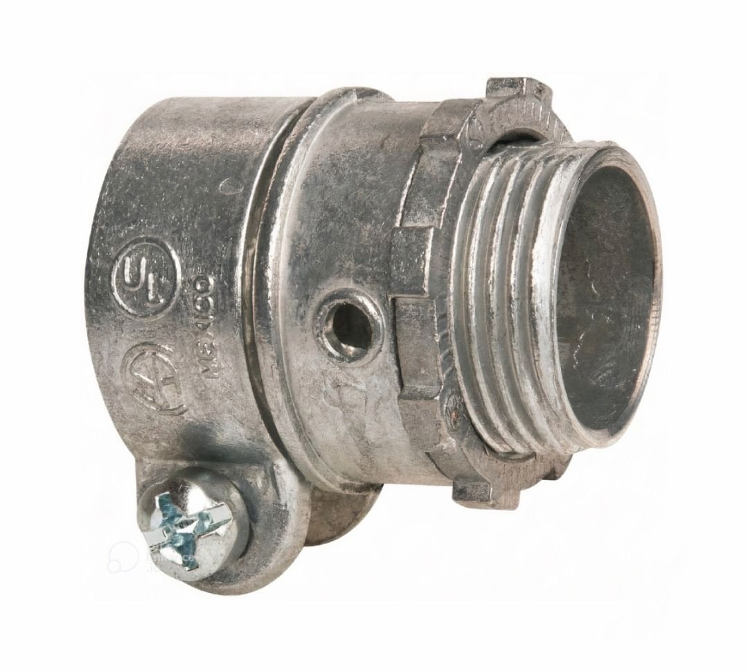 Straight Connector Flexible metal conduit, FMC, Electrical, Commercial ...