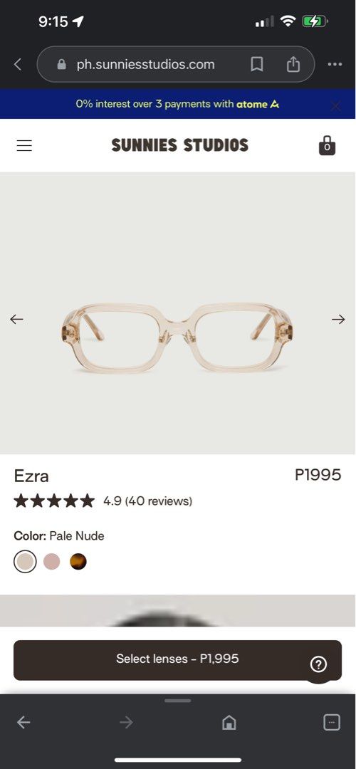 Sunnies Studios Specs, Women's Fashion, Watches & Accessories ...