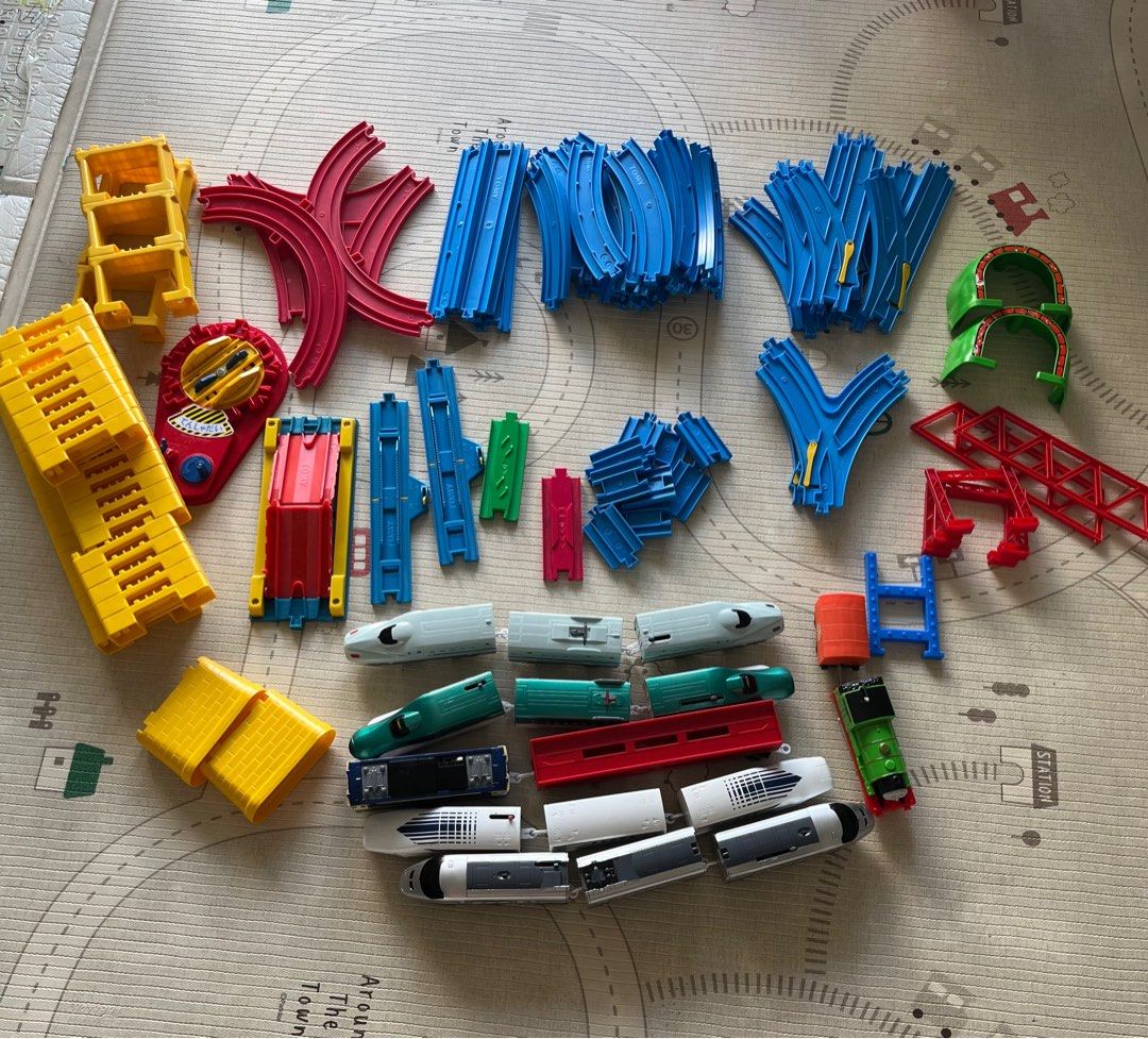 Takara Tomy Train set, Hobbies & Toys, Toys & Games on Carousell
