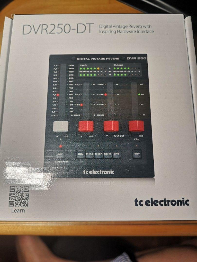 TC Electronic DVR250-DT Digital Vintage Reverb Interface, Hobbies ...
