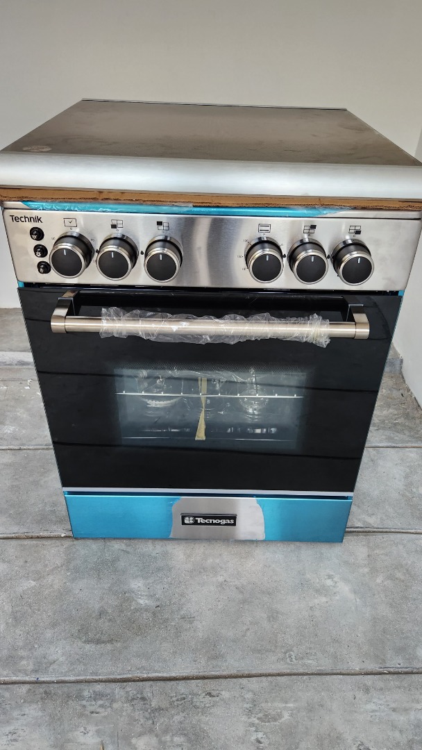 Tecnogas Range All Gas 60cm Model TFG6040CRVSSC, TV & Home Appliances ...