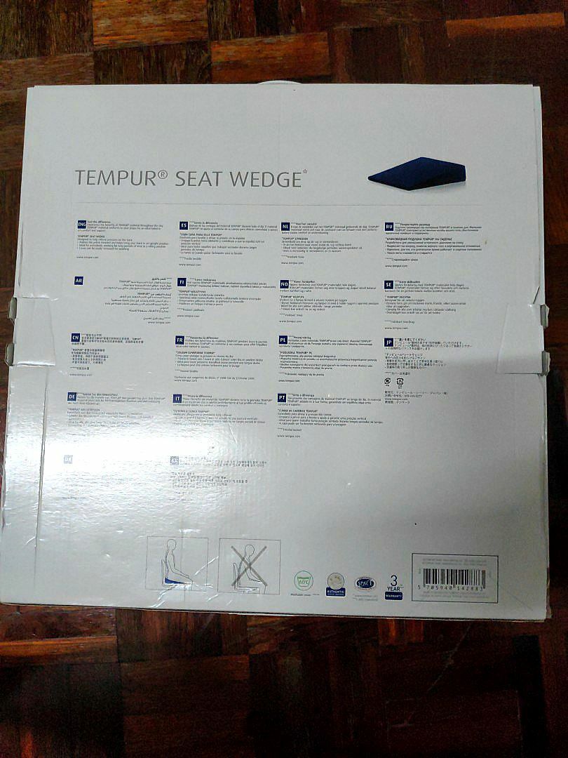Tempur Seat Wedge, Health & Nutrition, Assistive & Rehabilatory Aids ...