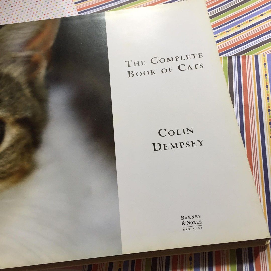 The Complete Book of Cats by Colin Dempsey on Carousell