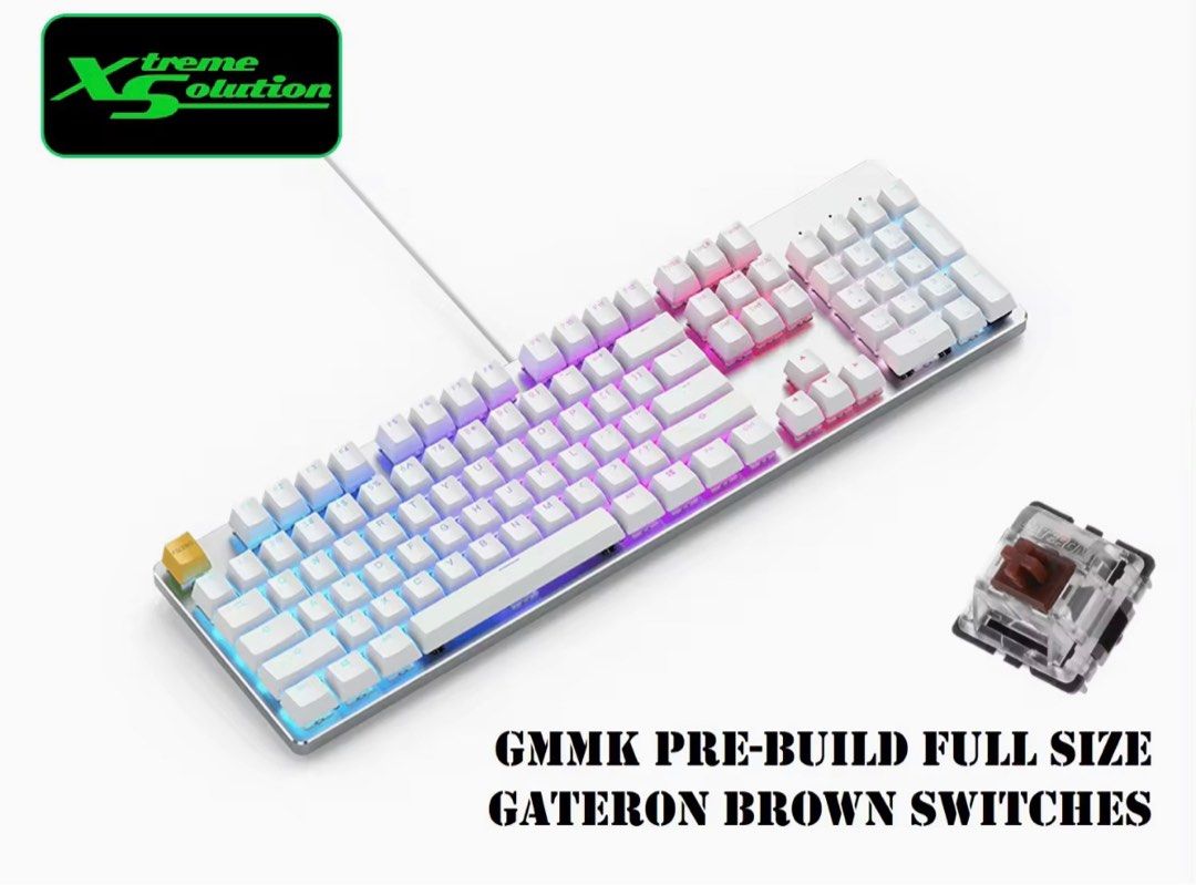 The Glorious GMMK RGB Modular Mechanical Keyboard (ICE EDITION ...