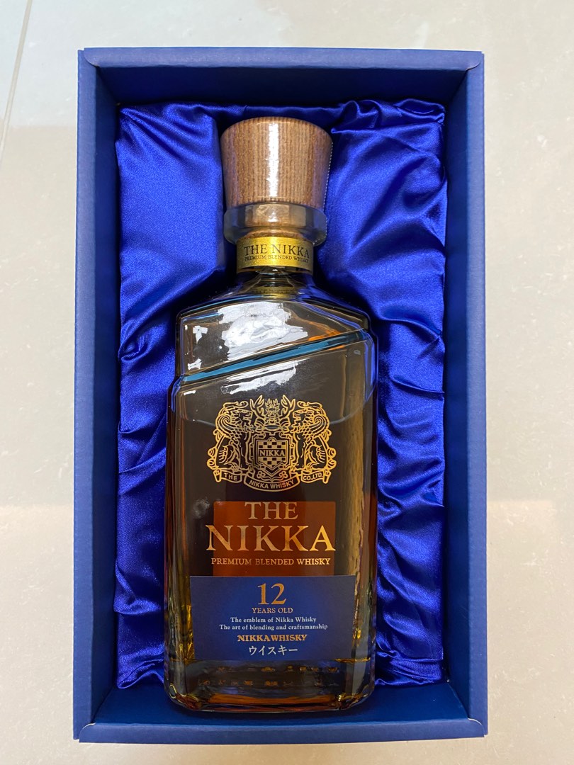 The Nikka Premium Blended Whisky 12 years old, 嘢食 & 嘢飲, 酒精飲料 - Carousell