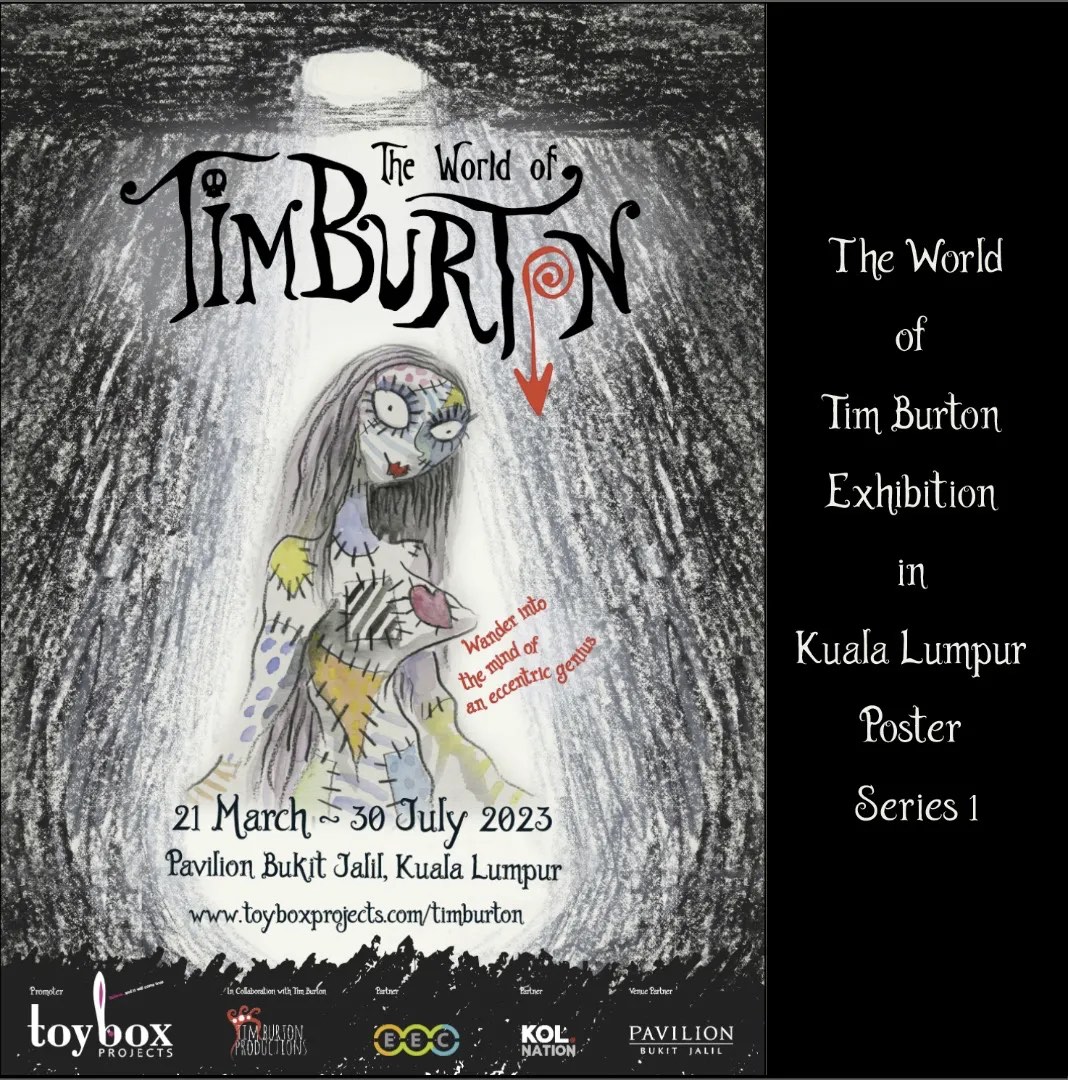Tim Burton Exhibition Ticket in KL, Tickets & Vouchers, Event Tickets ...