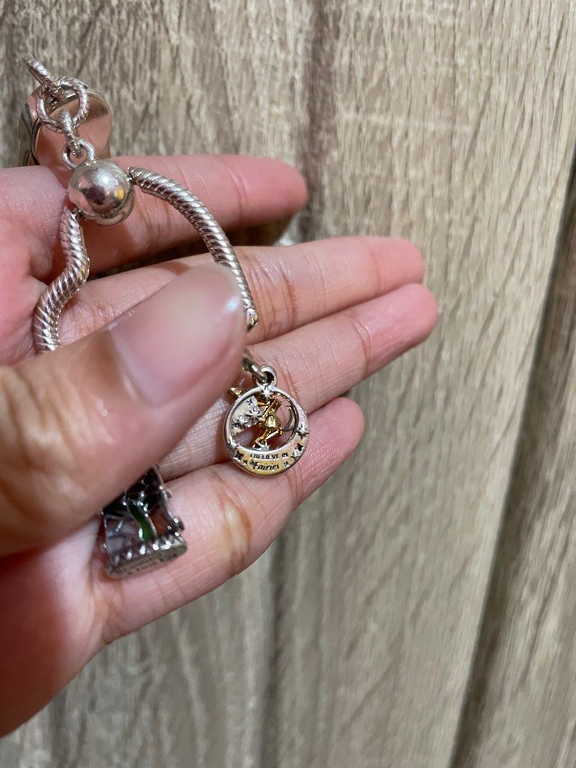 Tinker Bell Pandora's Charm, Women's Fashion, Jewelry & Organizers ...