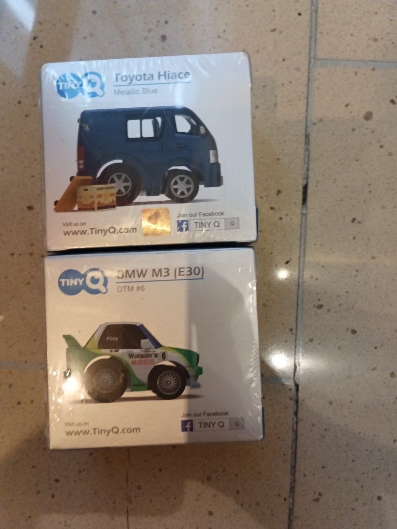 Tiny bmw m3 and hiace, 興趣及遊戲, 玩具 & 遊戲類 - Carousell