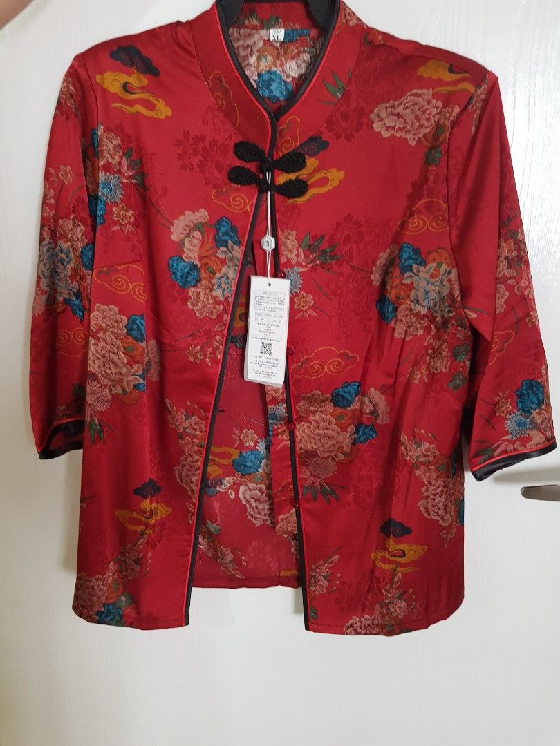 Traditional Top Samfu Woman, Women's Fashion, Dresses & Sets ...