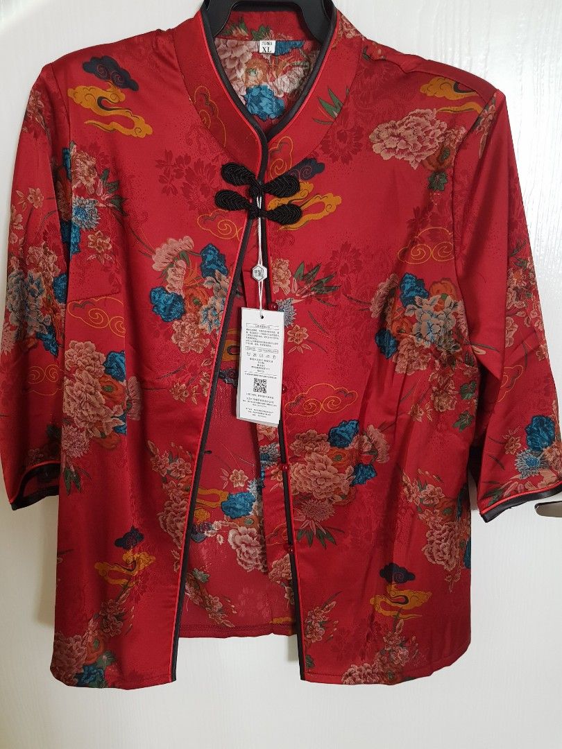 Traditional Top Samfu Woman, Women's Fashion, Dresses & Sets ...