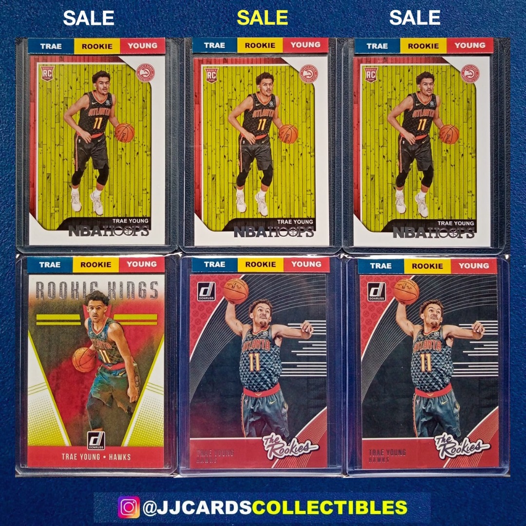Trae Young Rookie Hoops Donruss NBA Cards in Toploader - ₱599 Each ...