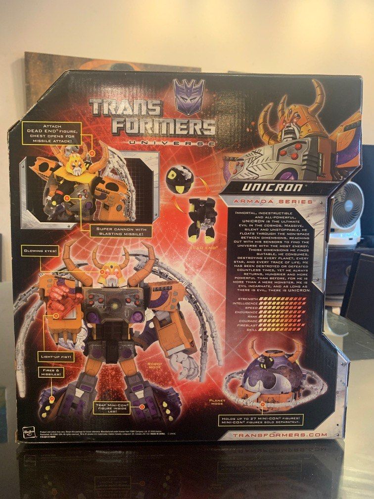 Transformers Universe Unicron, Hobbies & Toys, Toys & Games on Carousell