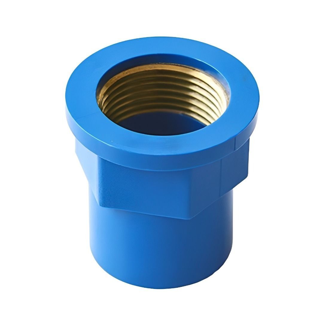 upvc female adapter with brass thread, fittings, piping, pipeworks ...