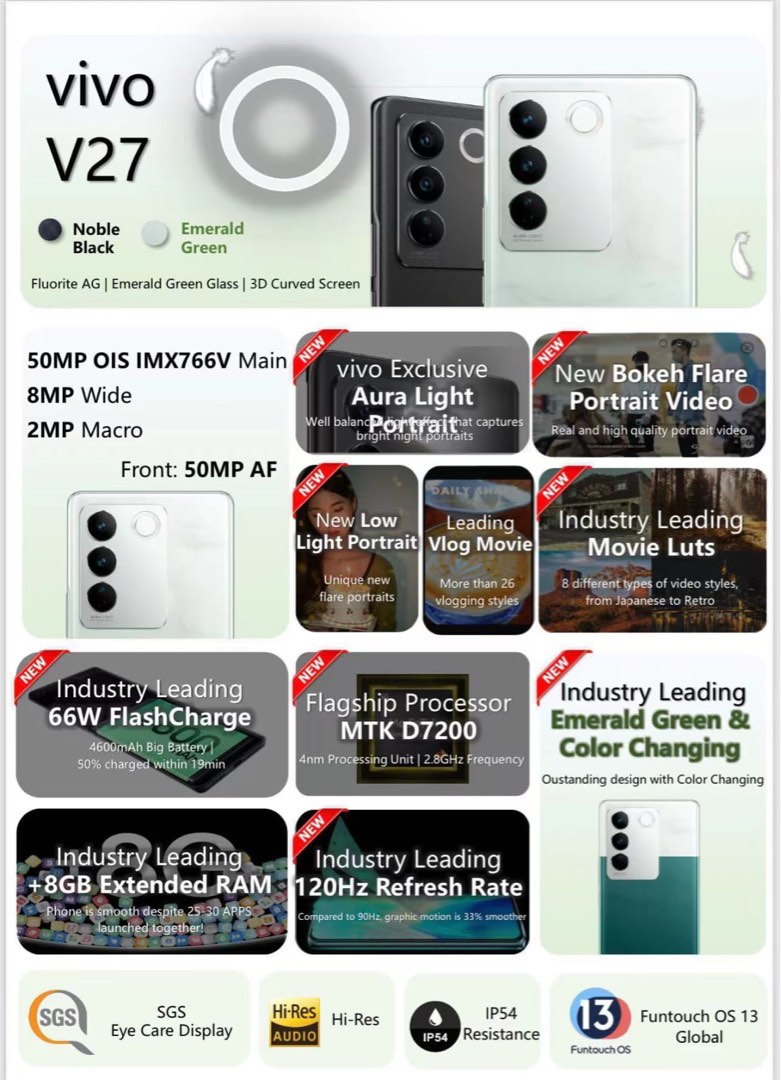 V27, Mobile Phones & Gadgets, Mobile Phones, Android Phones, Vivo on ...