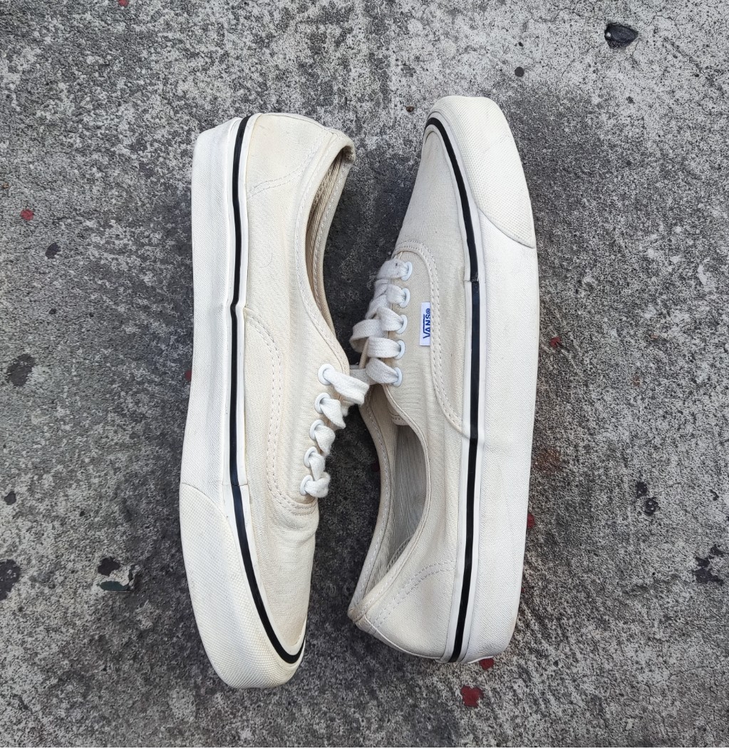 Vans Anaheim 44 DX Cream, Men's Fashion, Footwear, Sneakers on Carousell