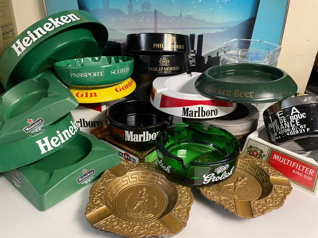 Vintage Collectible Ashtray - Philip Morris Ashtray 600each, Hobbies ...