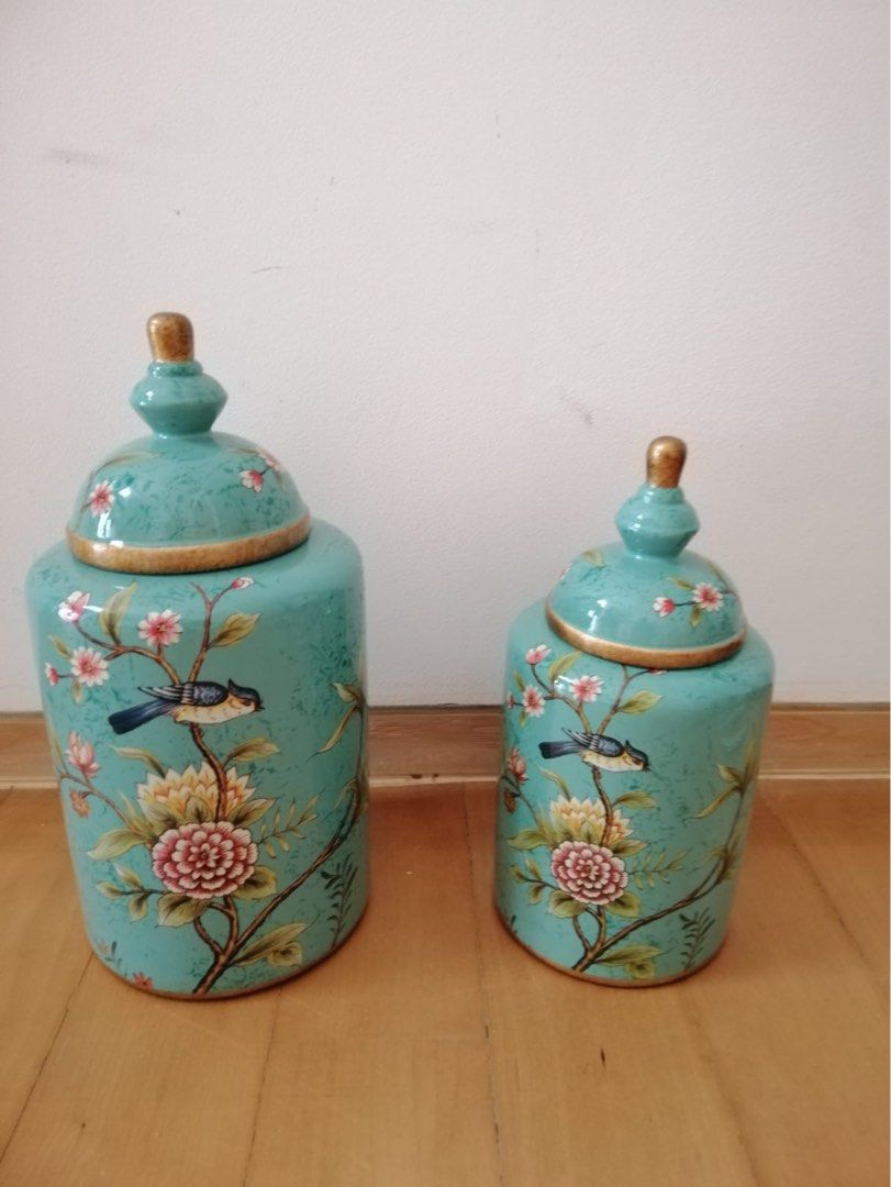 Vintage decorative Chinese pots set, Hobbies & Toys, Memorabilia ...
