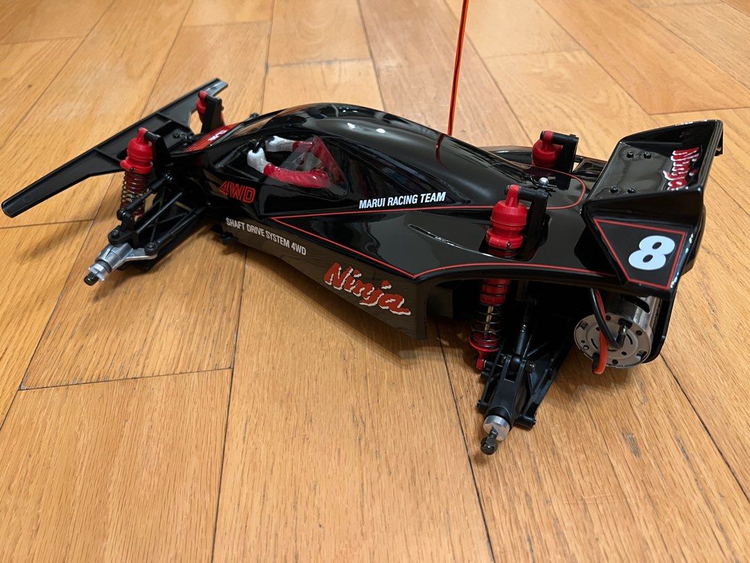 Vintage Marui Ninja 4WD Off Road Buggy Rc car Radio control car, 興趣及遊戲 ...
