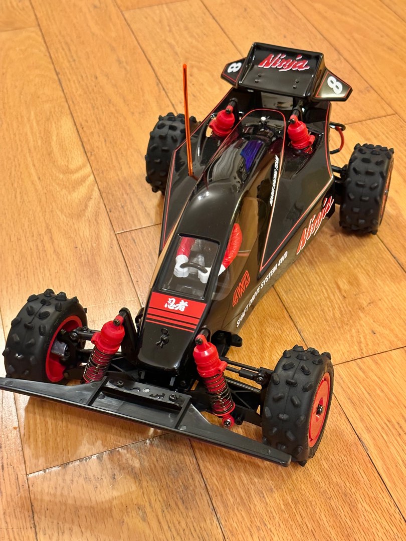 Vintage Marui Ninja 4WD Off Road Buggy Rc car Radio control car, 興趣及遊戲 ...