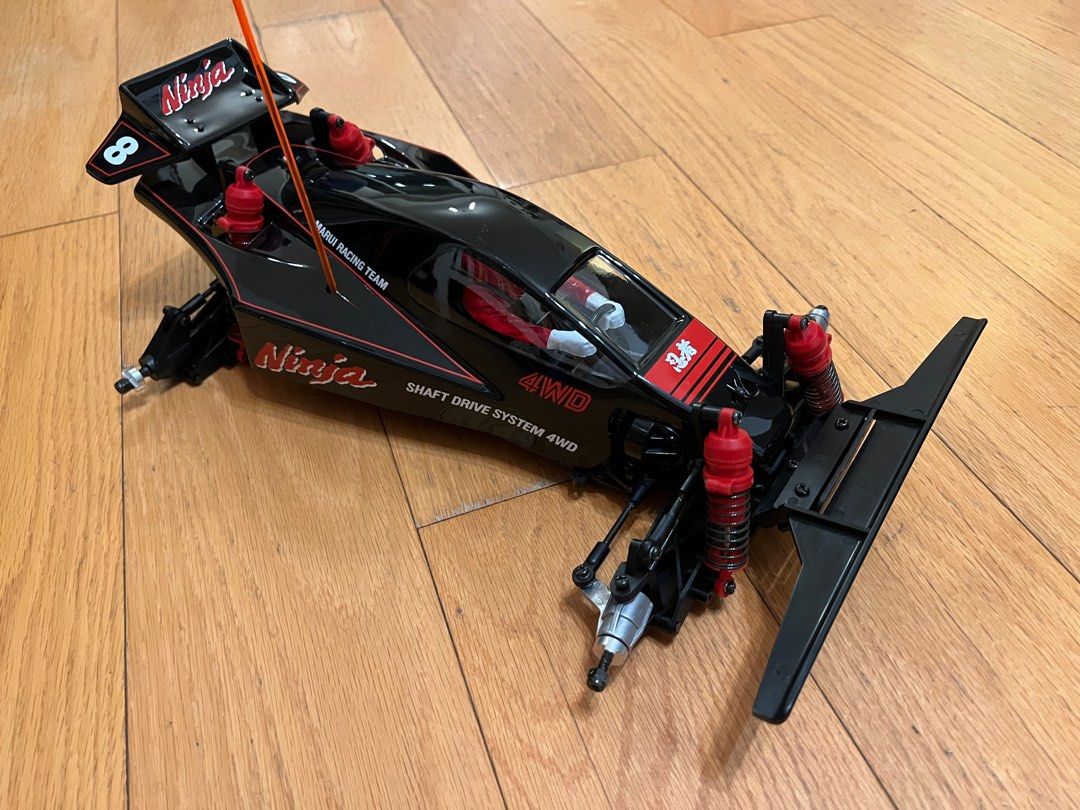 Vintage Marui Ninja 4WD Off Road Buggy Rc car Radio control car, 興趣及遊戲 ...
